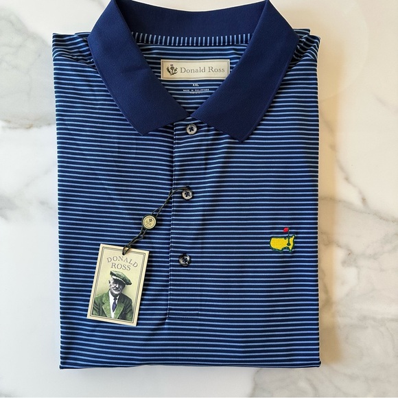 Donald Ross | Shirts | Donald Ross Mans Navy Golf Polo Shirt | Poshmark